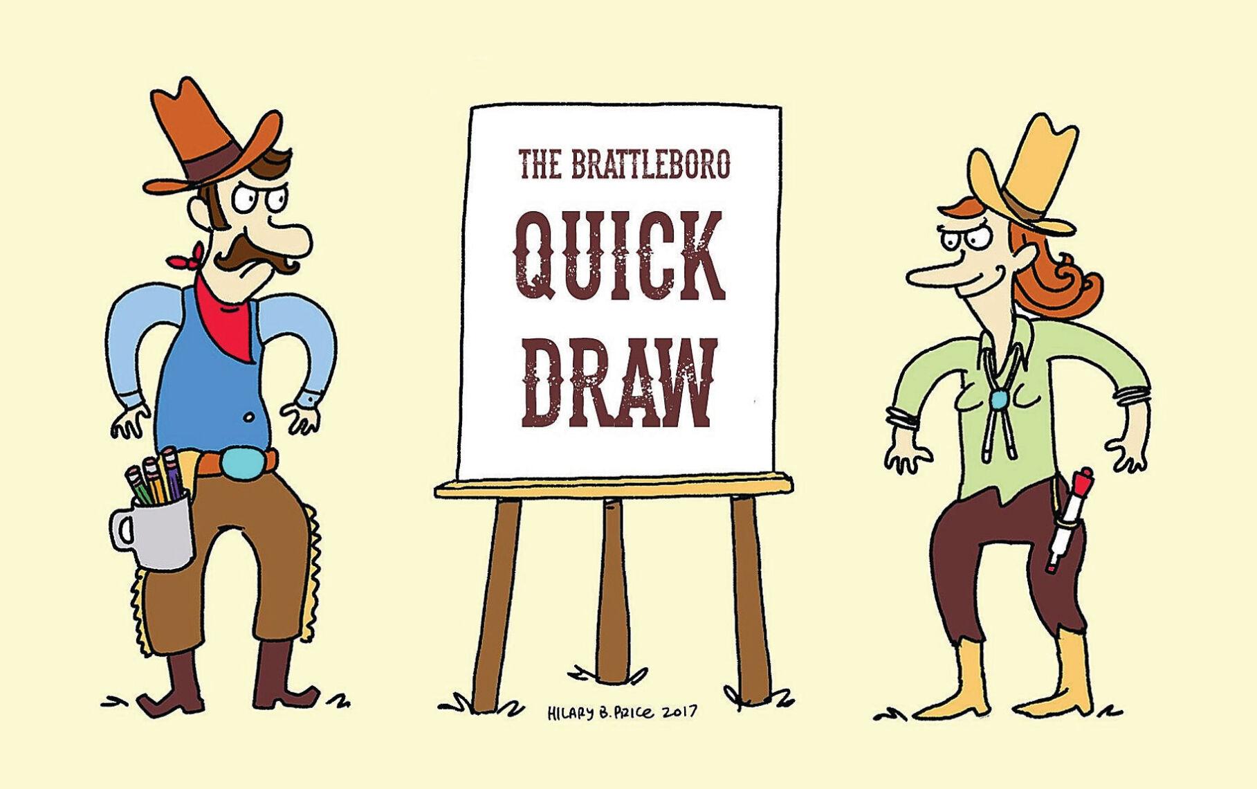 Professional cartoonists in quick-draw showdown | Entertainment ...