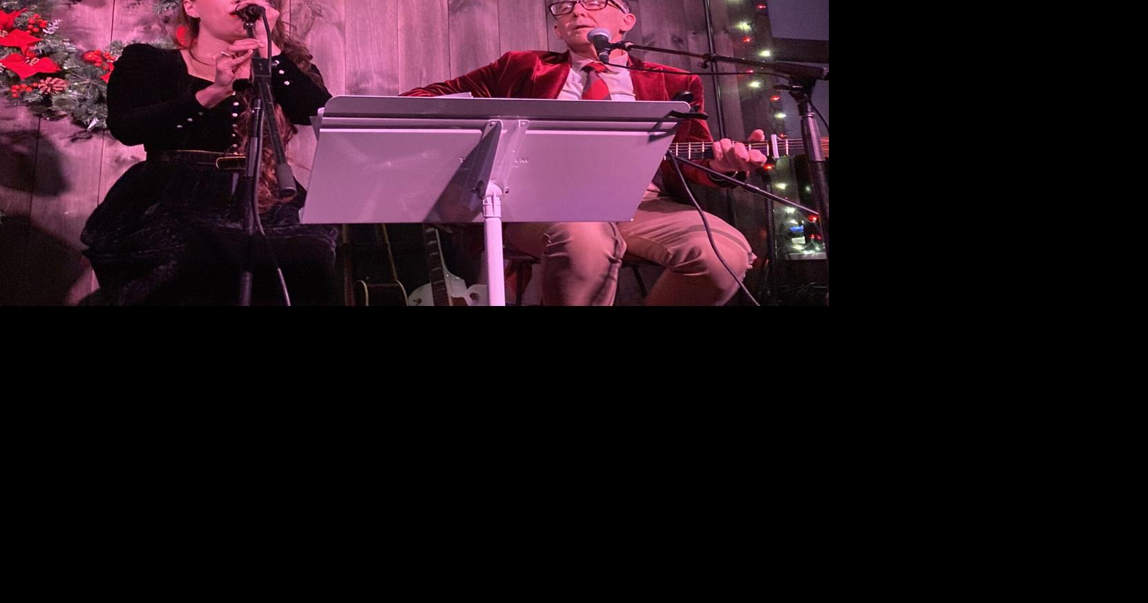 Bennington banters with Kat Wright and Brett Hughes at holiday show at ...