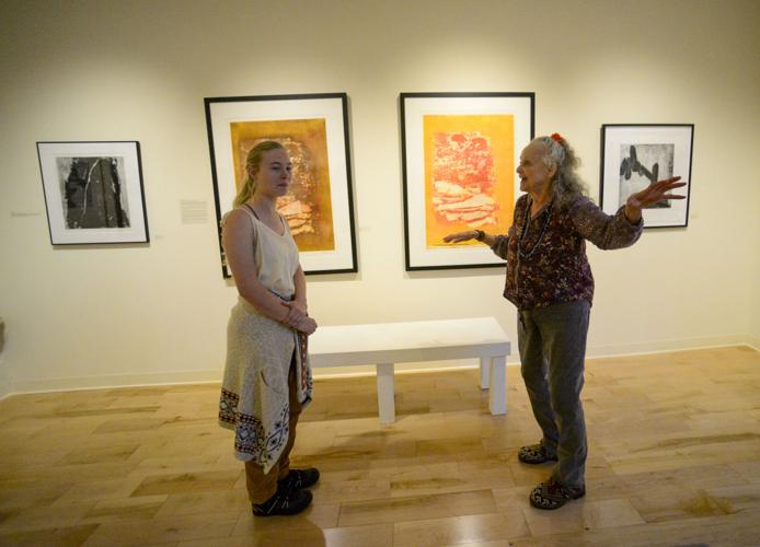 Honoring experimentation in art: Fran Bull exhibit now up at Mitchell ...