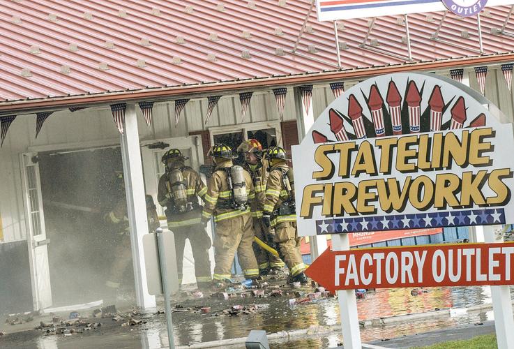 Blaze at Stateline Fireworks store destroys inventory | Local News ...