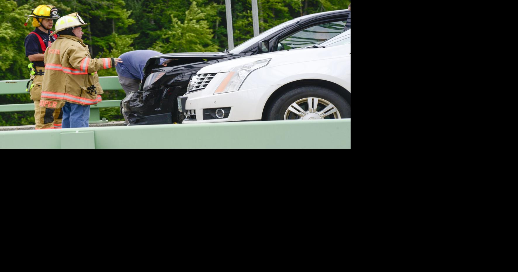 One person transported for injuries after crash on Route 9 bridge ...