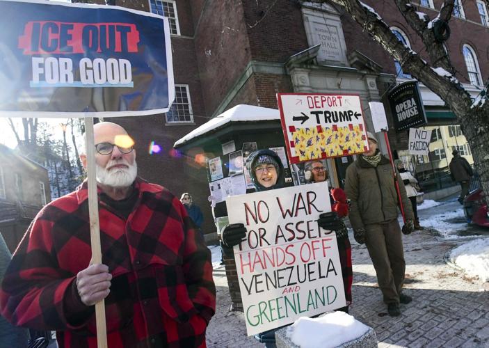 Protesters walk out to 'Free America' | Local News | reformer.com