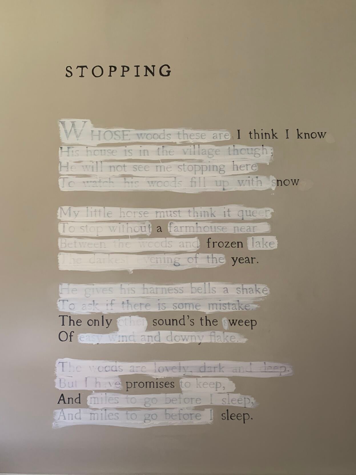 How one grant was spent: Mary Ruefle, Robert Frost Stone House Museum ...