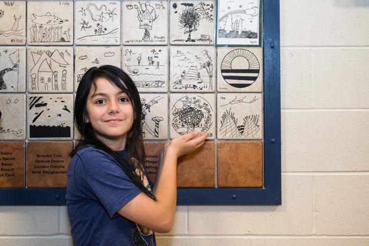 Hinsdale 5th graders unveil fifth Wall Tile Display | Education ...