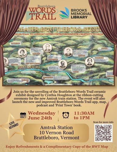 Brattleboro Words Trail Ceramic Murals exhibit to be unveiled at June ...