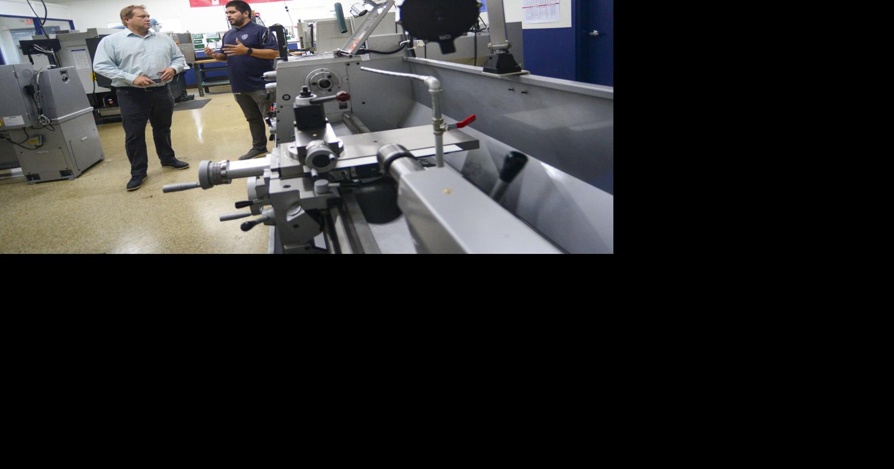 'A really great opportunity' — Machining students earn a paycheck while ...