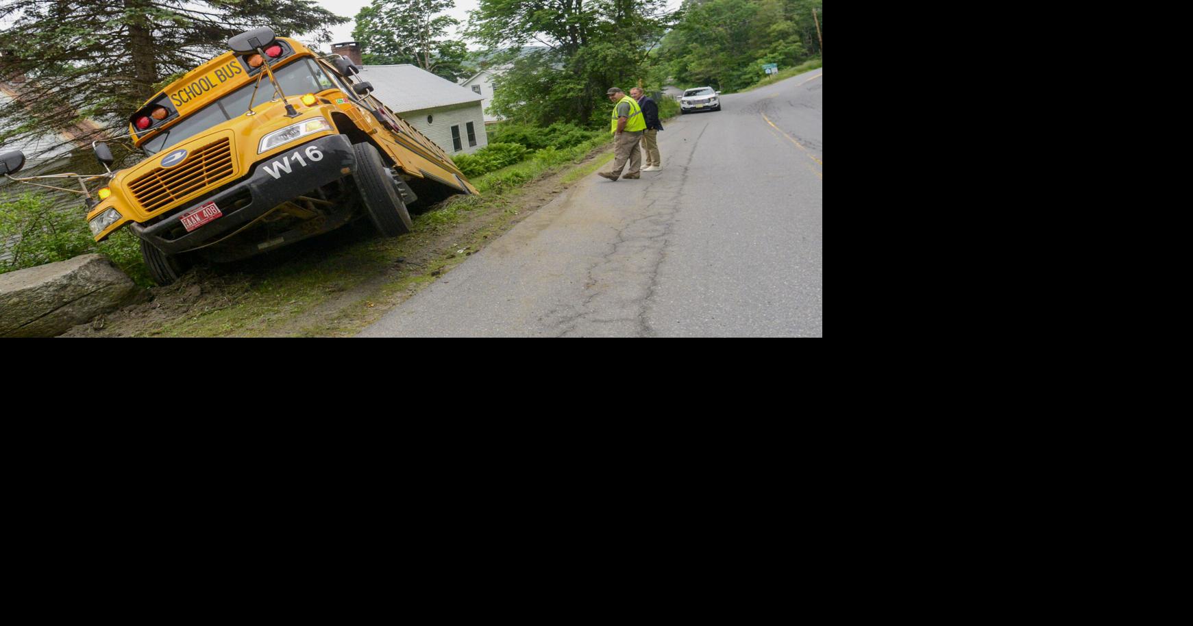 No injuries after school bus crash | Local News | reformer.com