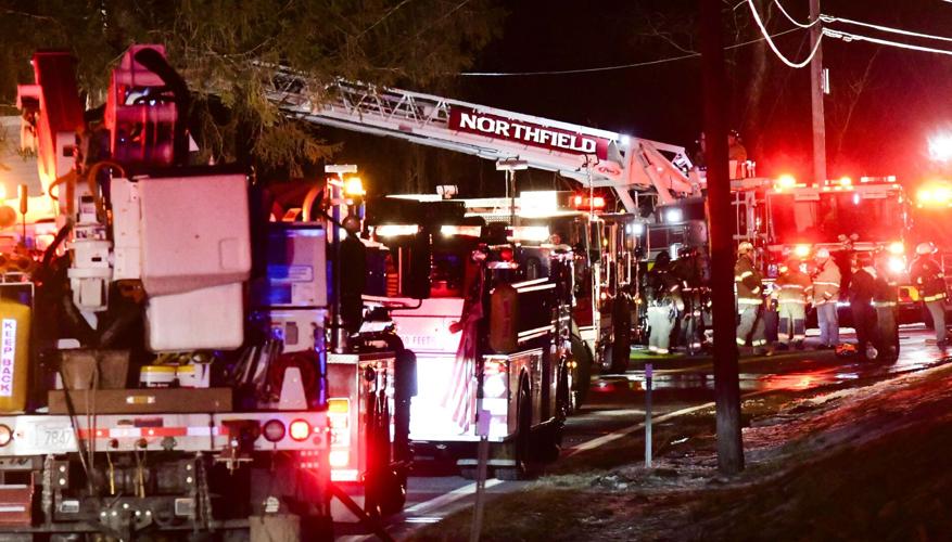 Two-alarm chimney fire closes Route 63 Sunday night | Local News ...