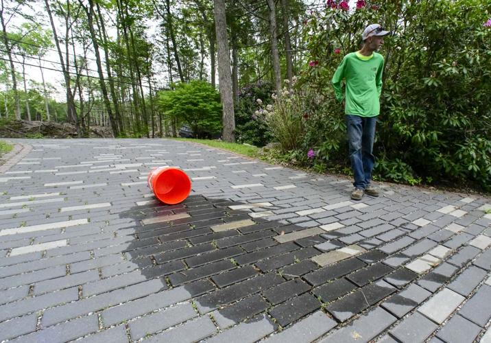 Spofford Lake permeable pavers saga ends with removal | Local News ...