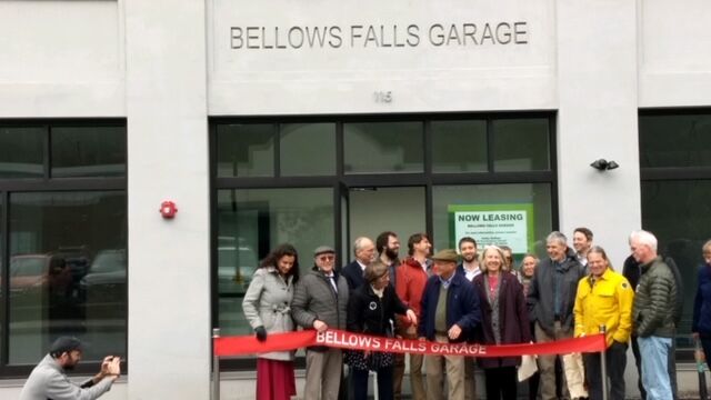 Community gathers to celebrate new Bellows Falls Garage housing project ...