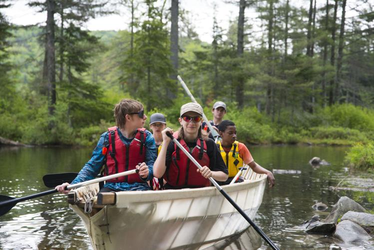 Bon voyage! Leland and Gray kids launch their very own umiak | Local ...