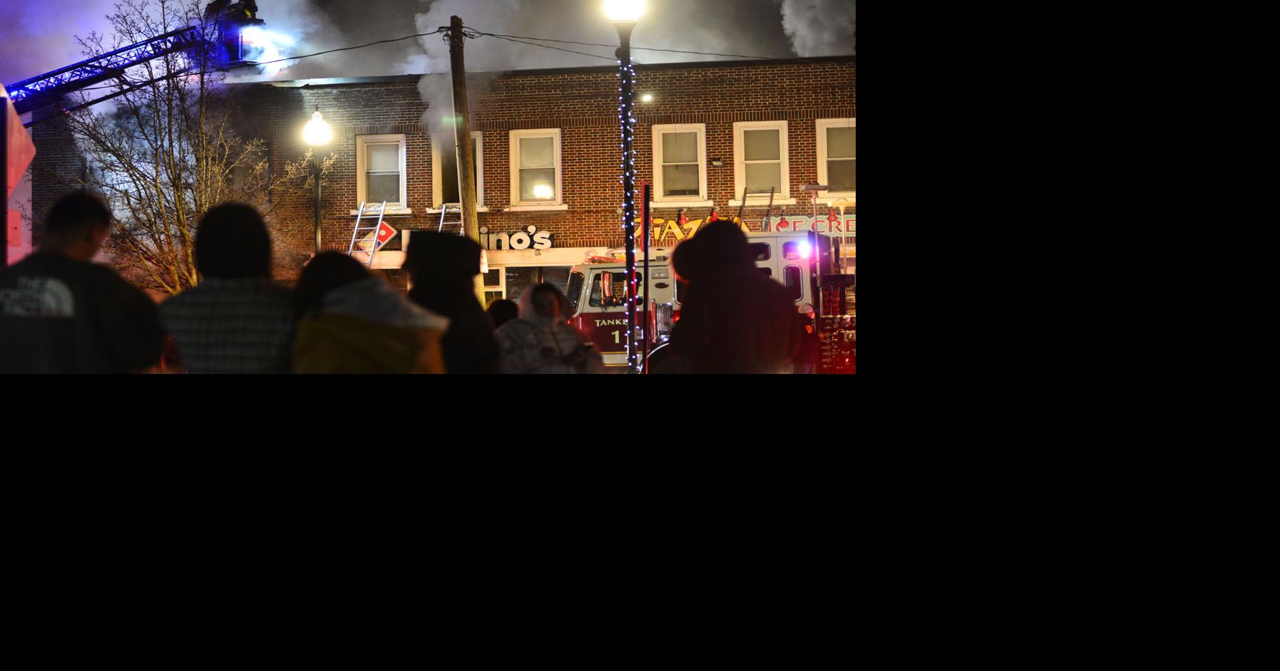 Resident rescued, two firefighters burned in five-alarm fire in Keene ...