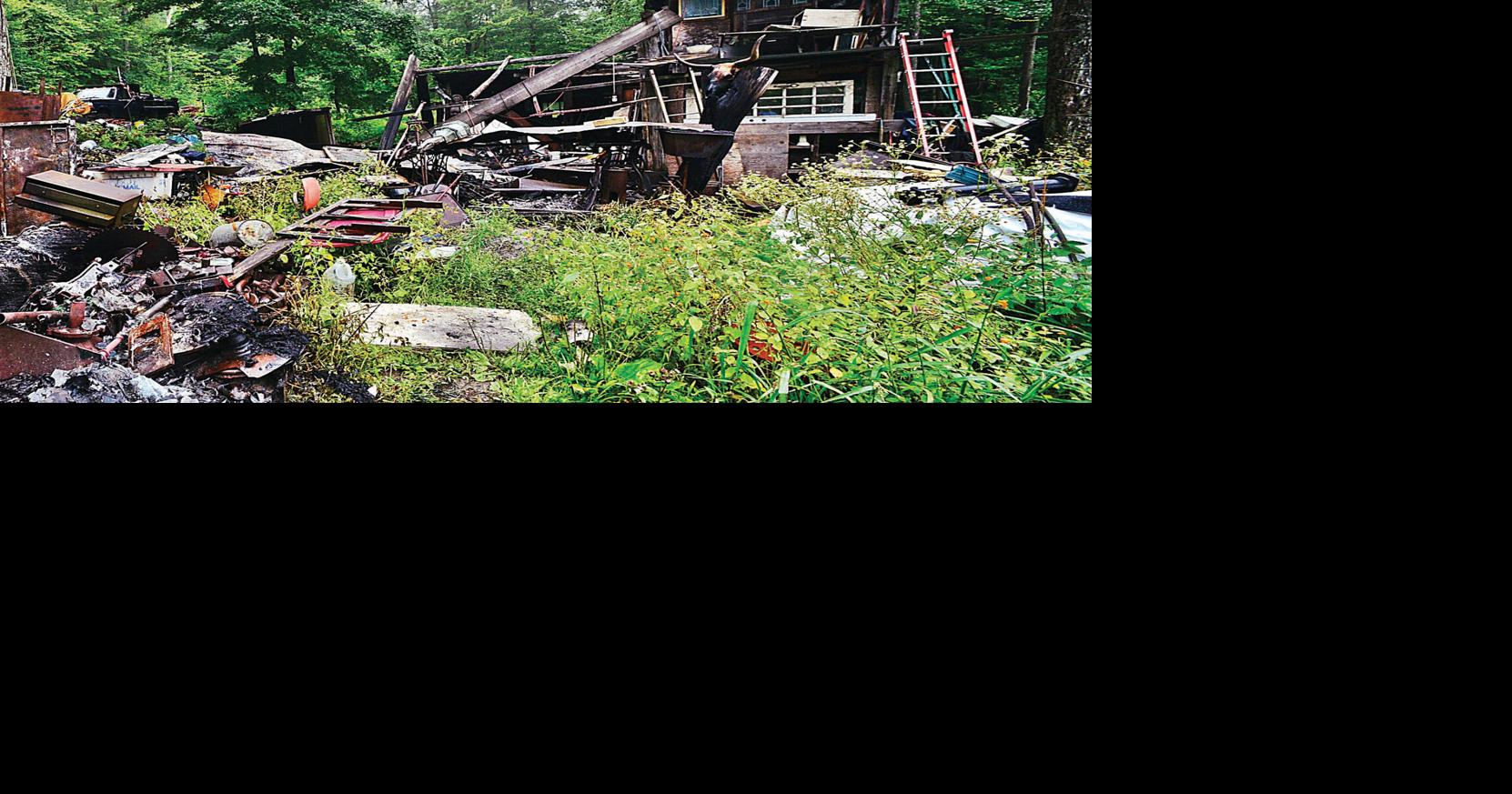 Fire burns cabin in the woods | Local News | reformer.com