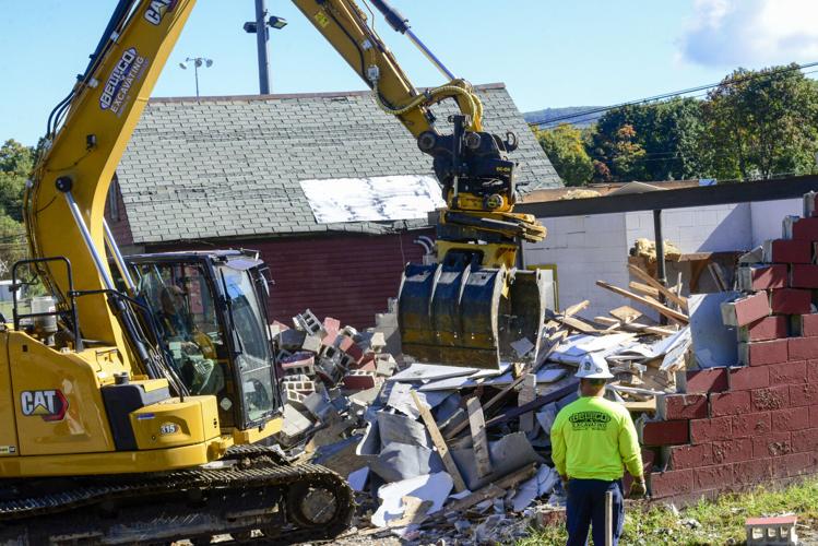 PHOTOS: Demolition of the old maintenance buildings | Multimedia ...