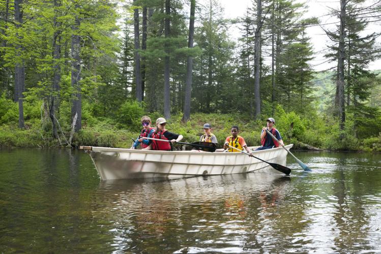 Bon voyage! Leland and Gray kids launch their very own umiak | Local ...