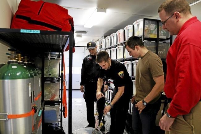 Bennington Rescue Squad briefed on Vermont's new portable hospital ...