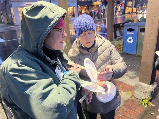 Vigil honors life of slain national guardswoman, decries hateful ...