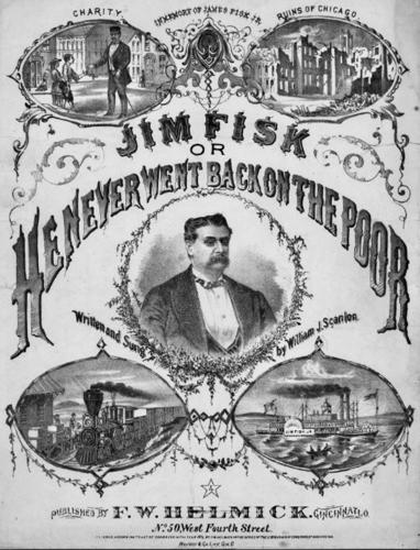 Local History: From peddler to war profiteer ... Jim Fisk made millions ...