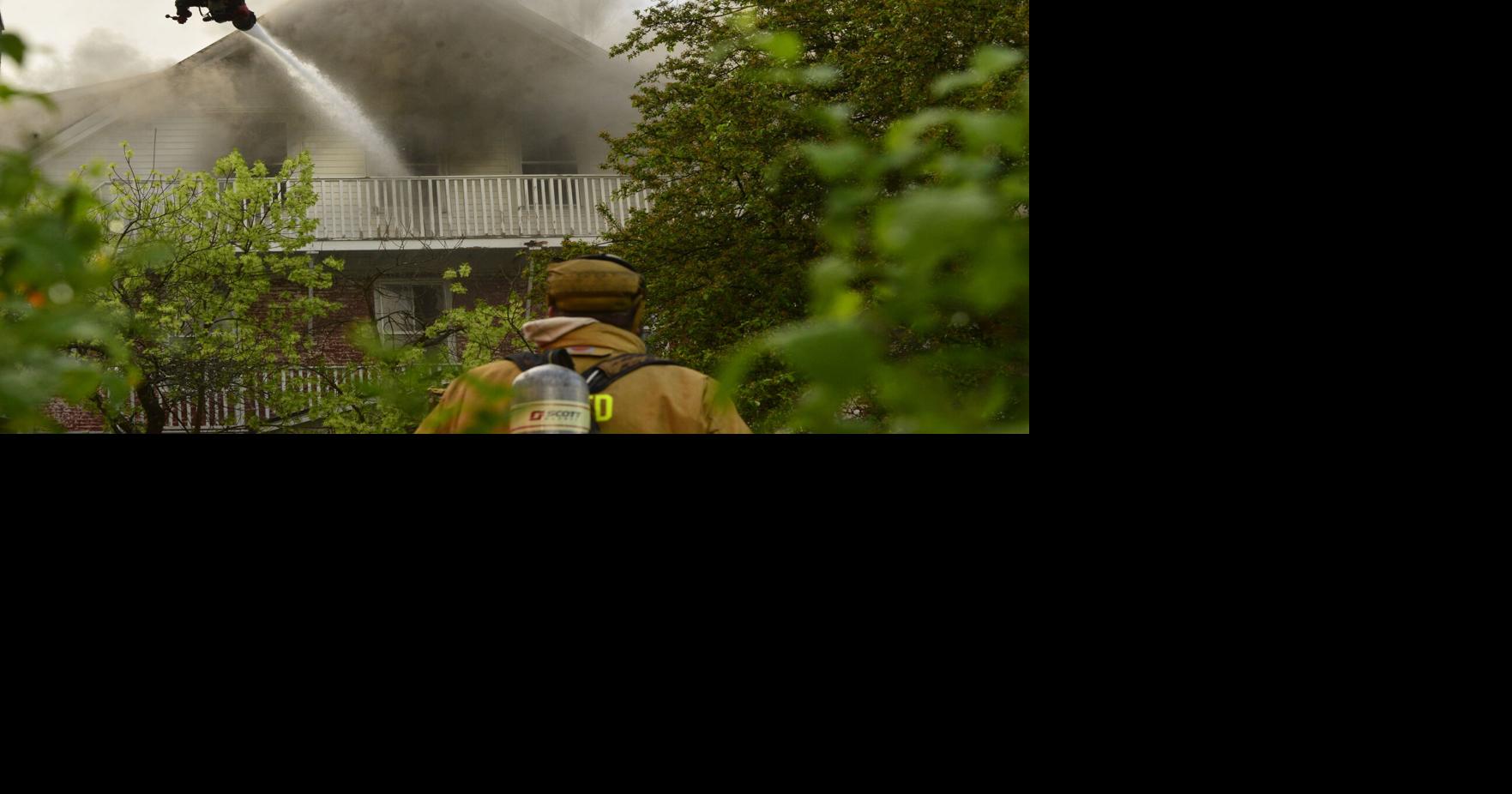 PHOTOS: Fourth-alarm fire at Windham Hill Inn | Local News | reformer.com