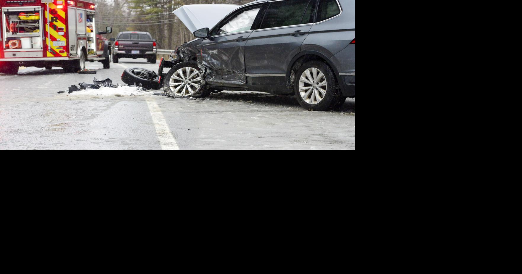 PHOTOS: Slick conditions leads to several crashes | Multimedia ...