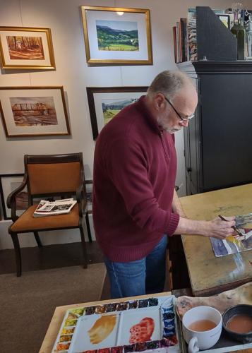 Reinventing his brushstrokes: Watercolorist Tony Conner’s long artistic ...