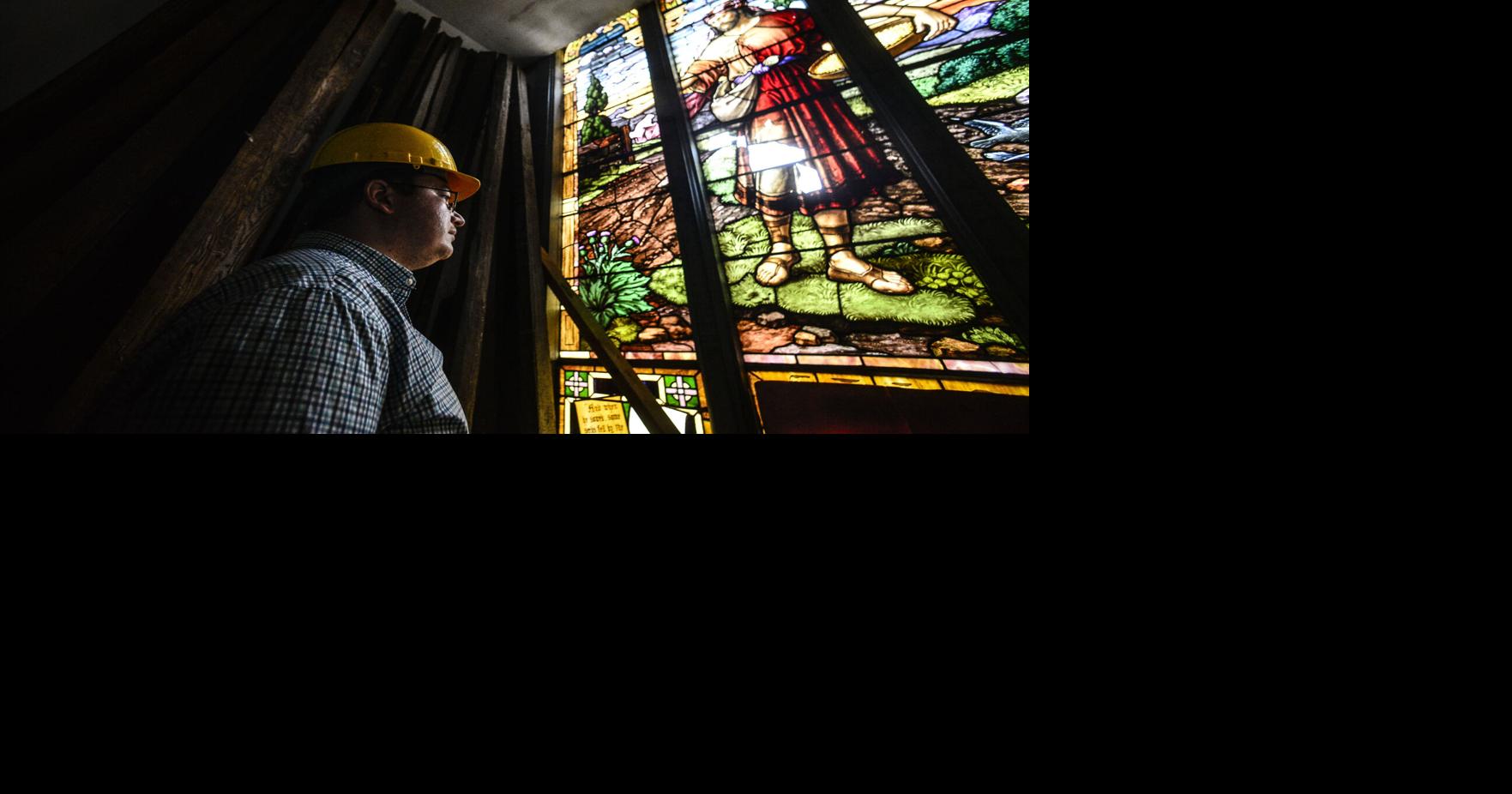 Fate of steeple, stained glass window looks bleak | Local News ...