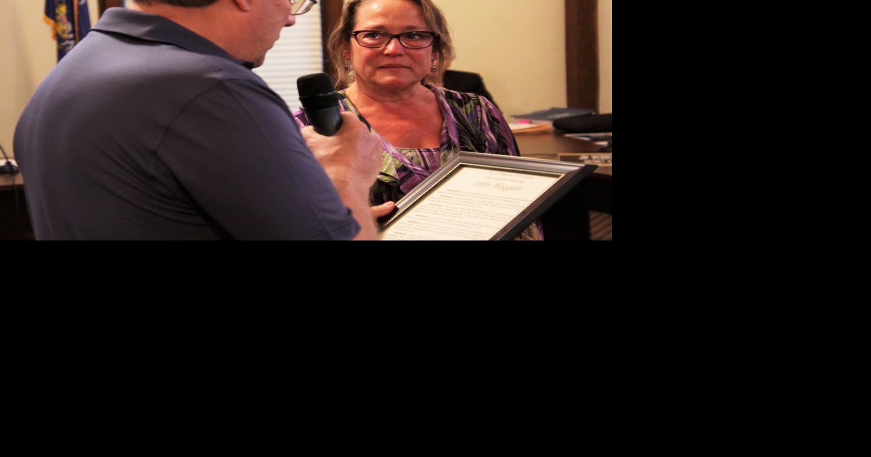 Hoggatt honored as process begins to fill vacancy | Government ...