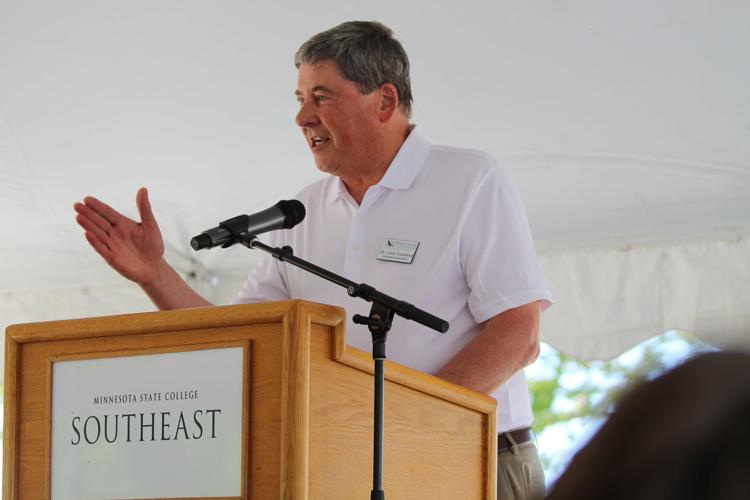 Minnesota State College Southeast gives Larry Lundblad a resounding ...