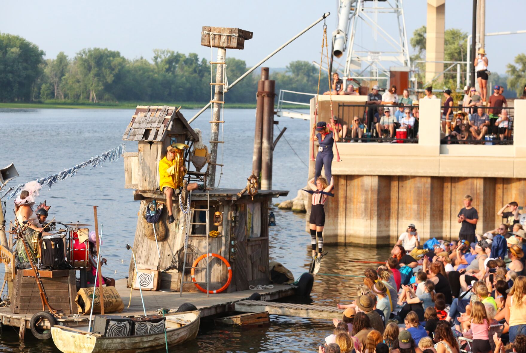 Flotsam River Circus floats into town | Local News | republicaneagle.com