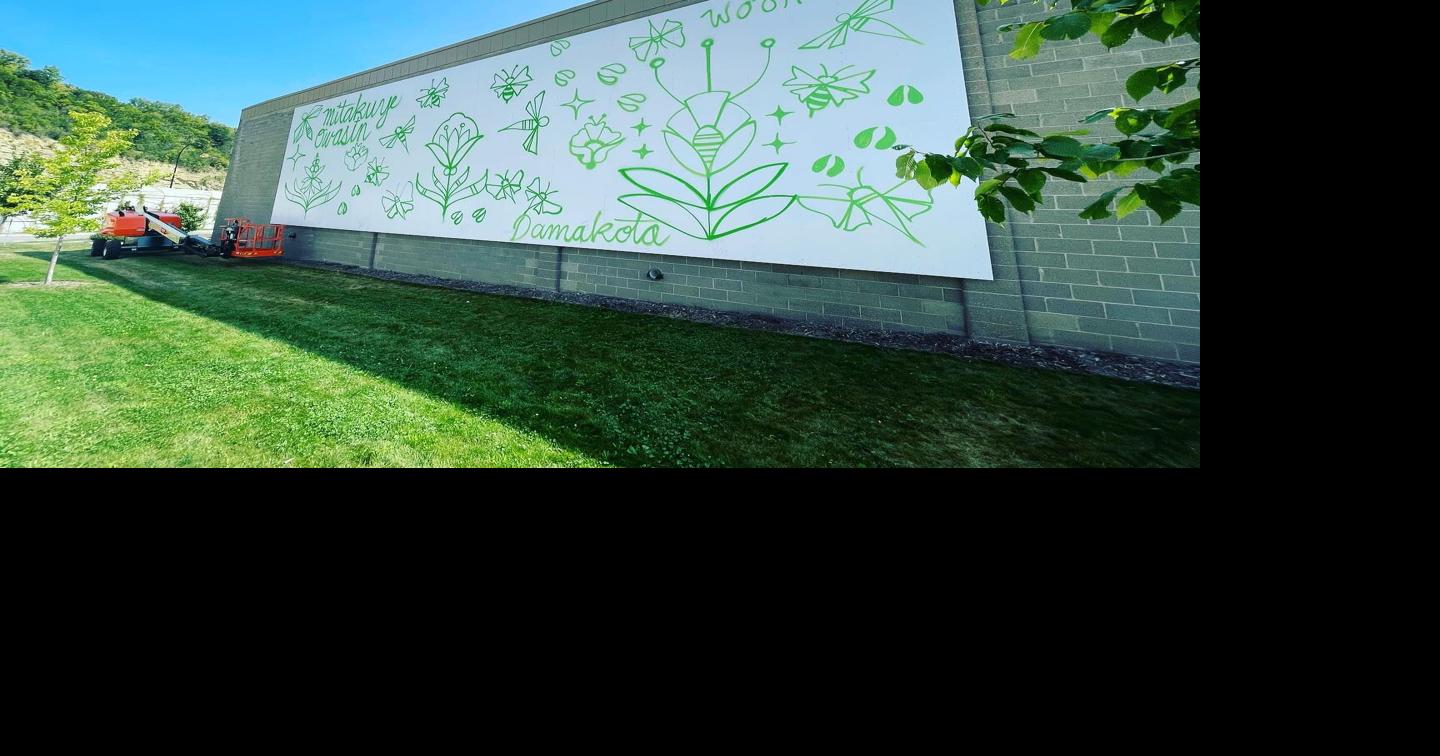 Honoring Dakota mural begins installation this month | Local News ...