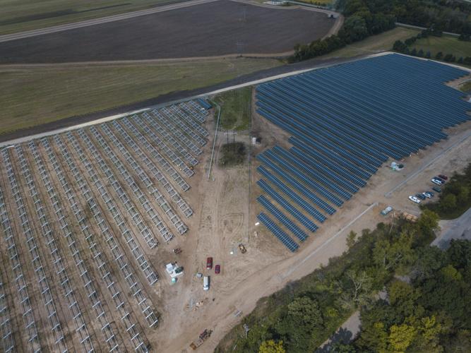 Company turns abandoned sand pit into a solar garden | Local News ...