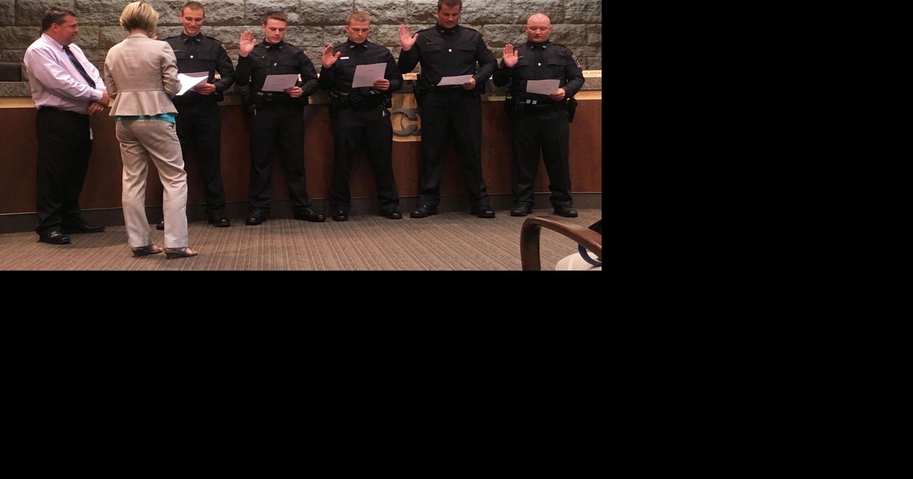 Five new officers join Cottage Grove Police Department | Government ...