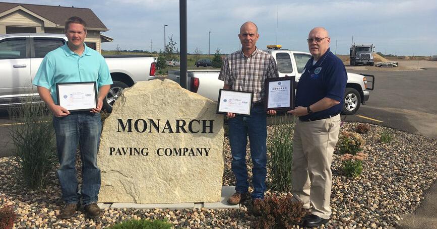 Monarch Paving Company honored | Business | republicaneagle.com