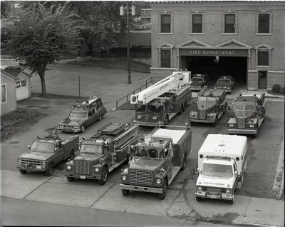 News of the past: Firefighters worked for two hours to extinguish fire ...