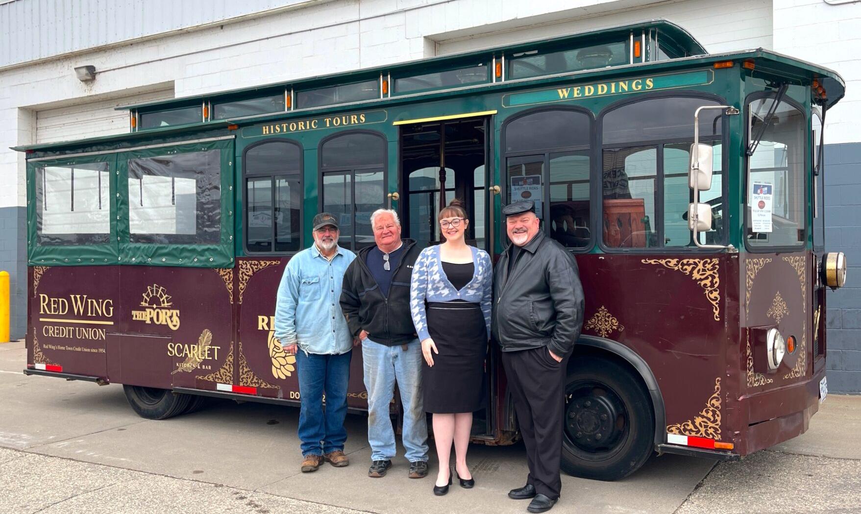 Red Wing Trolley team prepares for season of tours, events | Business ...
