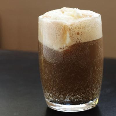 root beer float which first