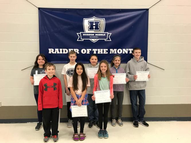 HMS honors January Raiders of the Month | Local News | republicaneagle.com