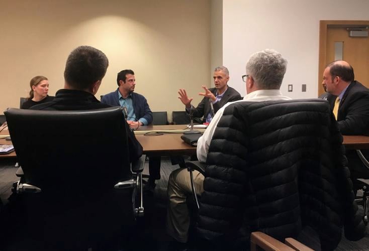 Firefighters tell of PTSD struggles at Schoen roundtable | Government ...