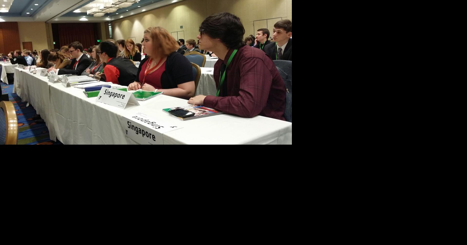 YMCA sends 17 students to Model United Nations | Government ...