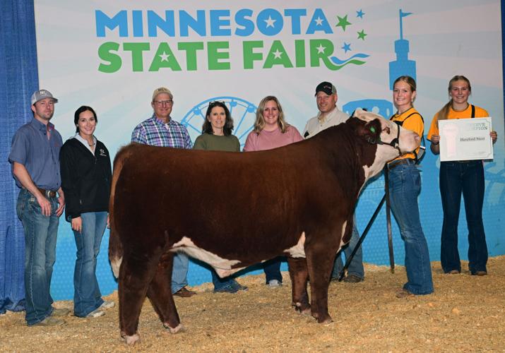 Taylor Reed, ‘Gus’ the steer rack up awards at Minnesota State Fair ...