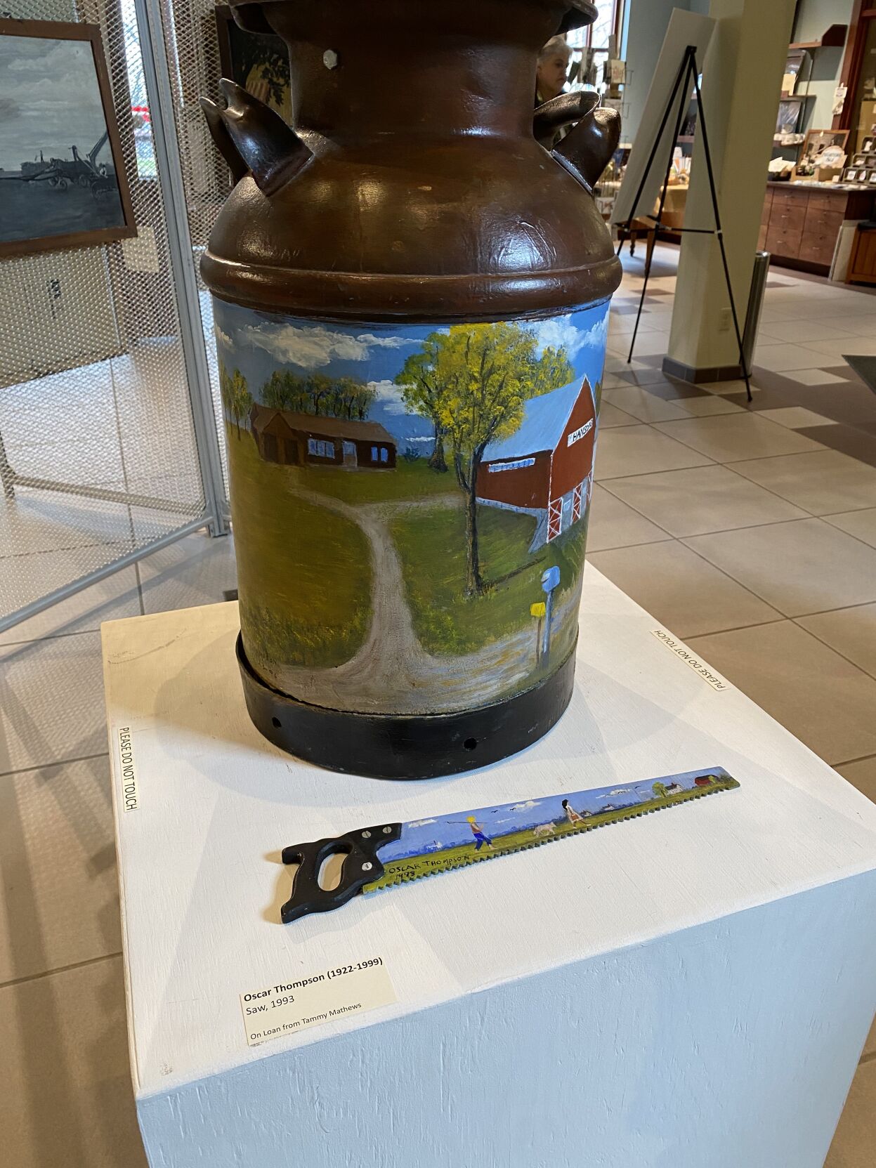 History Break highlights rural Oscar Thompson paintings | Local News ...