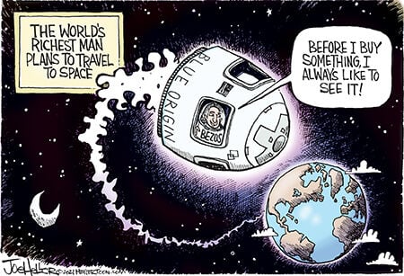 Editorial cartoonists' takes on democracy, an open summer and more ...