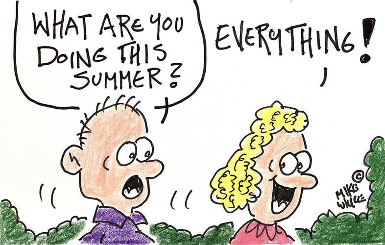 Editorial cartoonists' takes on democracy, an open summer and more ...