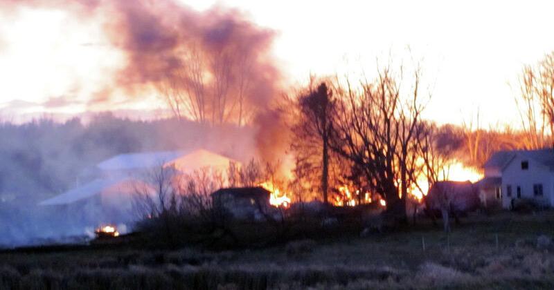 UPDATED: Fire destroys farm granary, equipment | Local News ...