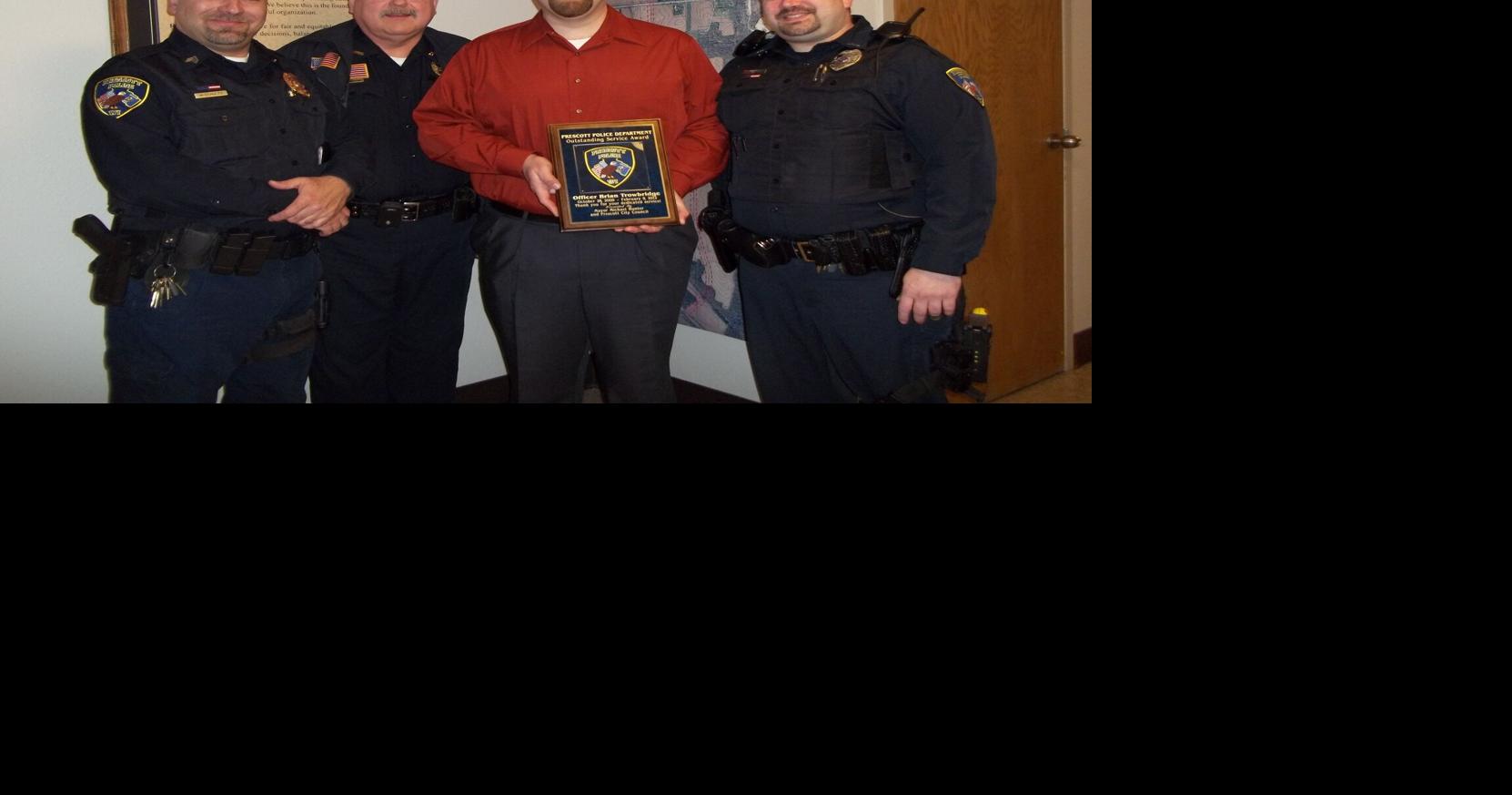 Former Prescott police officer honored | Local News | republicaneagle.com