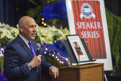 Manni speaks on public service in final Speaker Series talk ...