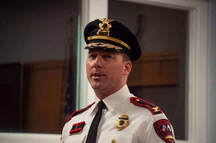 Knott sworn in as West Warwick Police Chief | Kent County Daily Times ...