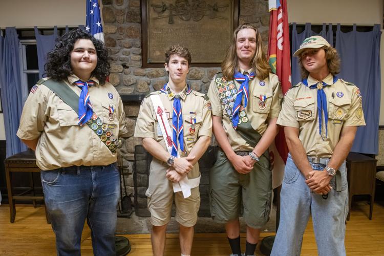 Troop 1 Wakefield celebrates five Eagle Scouts | Narragansett Times ...