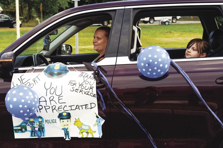 Rolling parade in Coventry shows support for local police | Kent County ...
