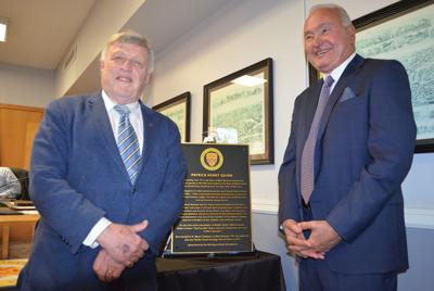 Plaque honoring Patrick Henry Quinn is unveiled in West Warwick | Kent ...